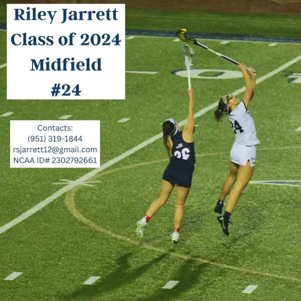 Riley Jarrett's Lacrosse Recruiting Profile