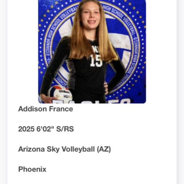 Addison France | SportsRecruits