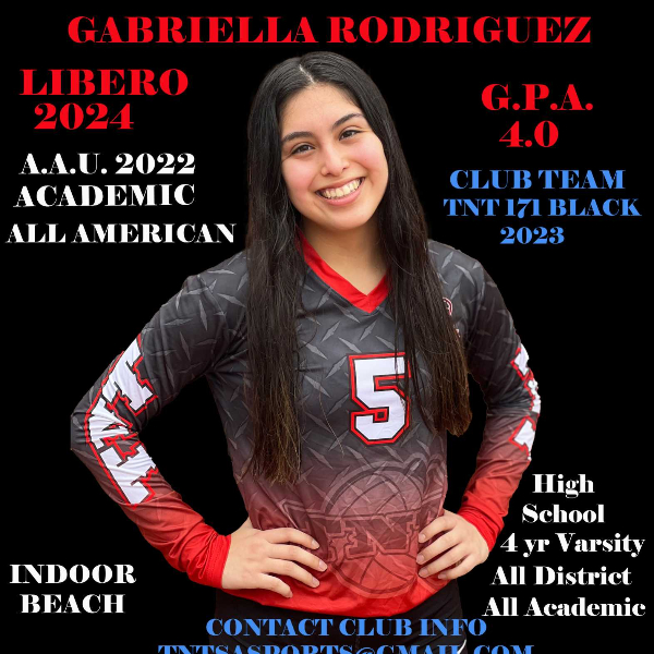 Gabriella Rodriguez's Volleyball Recruiting Profile